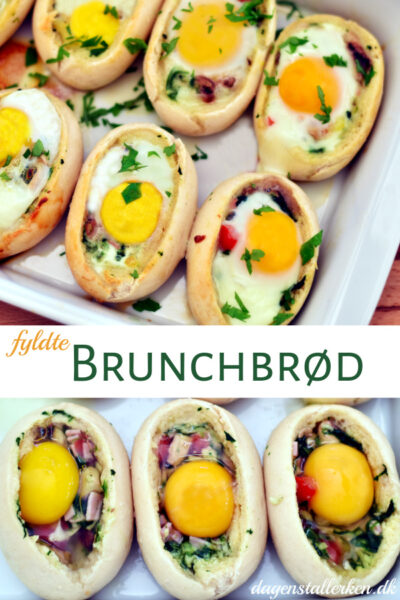Brunchbrød - opskrift på fyldte brød til brunchbordet - Dagens tallerken