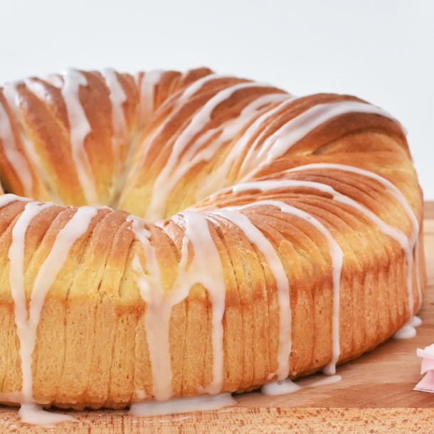 Gammeldags kringle med remonce-dekorativ og lækker - Dagens tallerken