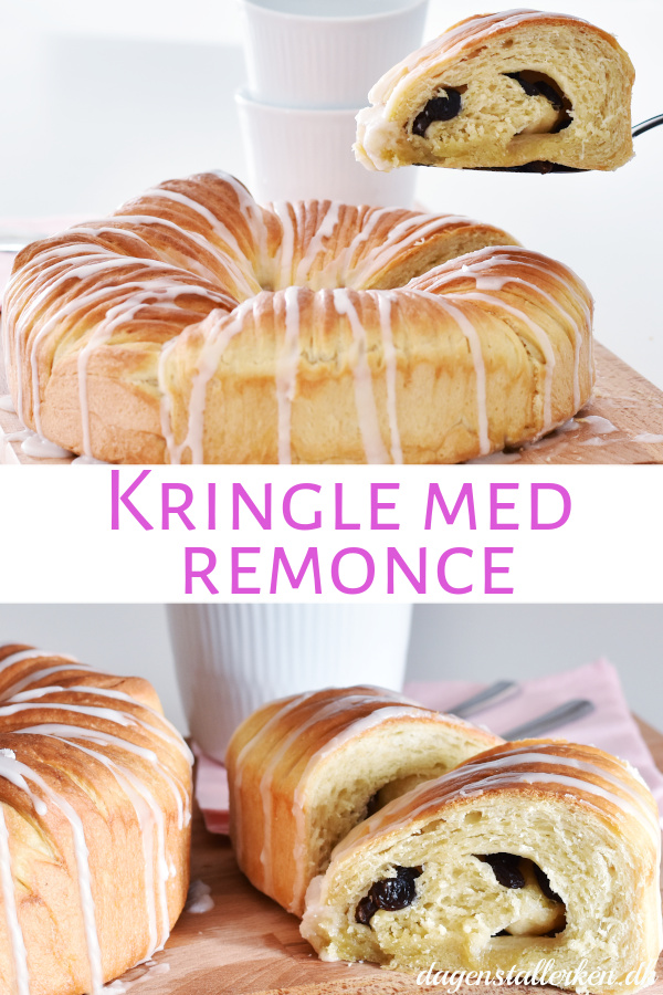 Gammeldags kringle med remonce-dekorativ og lækker - Dagens tallerken