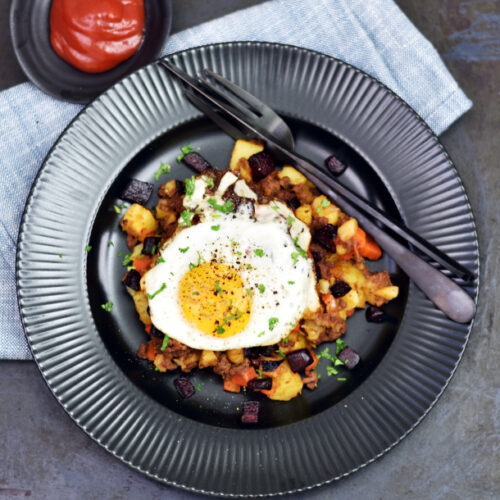 Biksemad. Opskrift på nem biksemad med rodfrugter