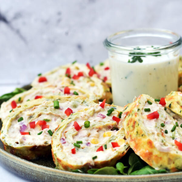 Squashrulle med tun | Server som forret eller til frokost