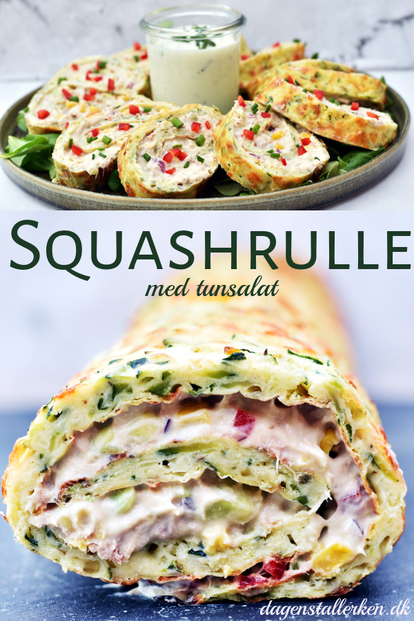 Squashrulle med tun | Server som forret eller til frokost
