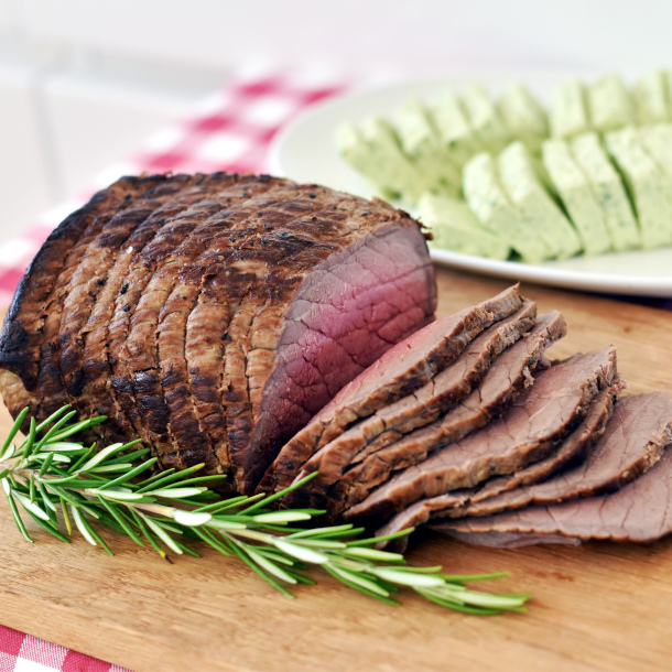 Roastbeef - sådan steger du den, så den bliver helt perfekt